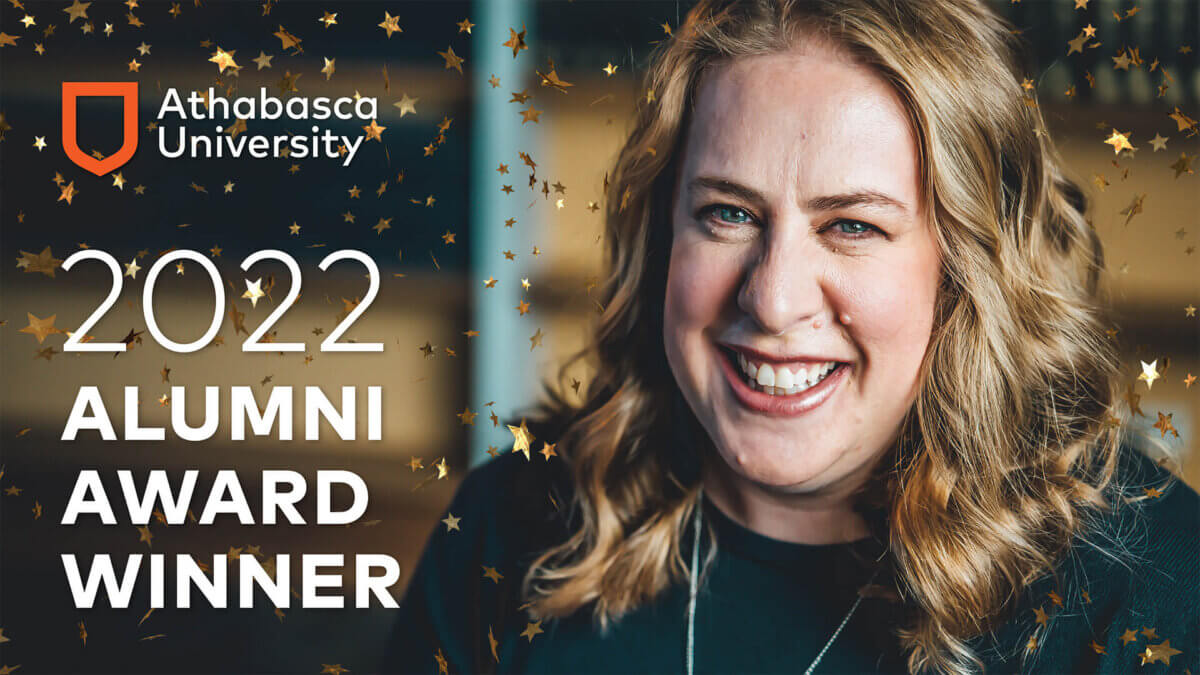 Athabasca University | News | Future Alumni Award winner plans to ...